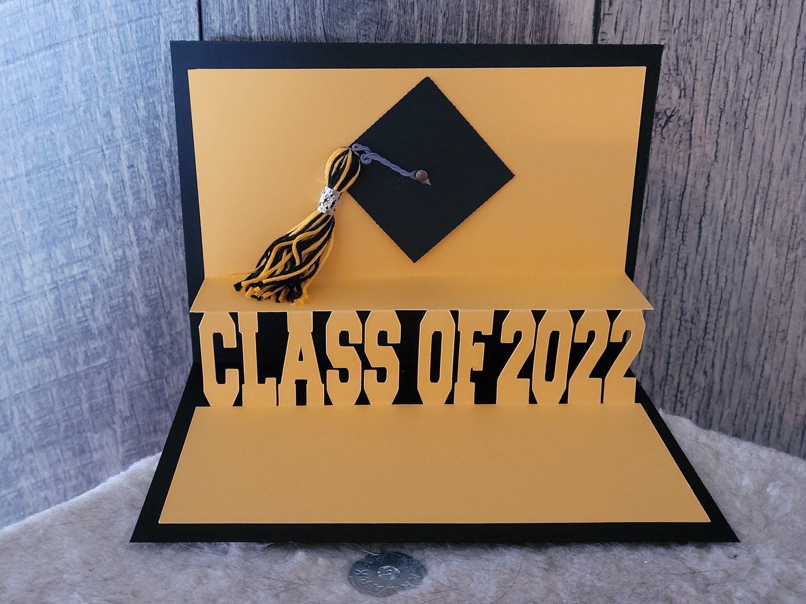 Graduation Card Custom to Year Name and School Colors. - Etsy