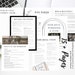 Wedding REHEARSAL Planner: Guide and Worksheets Black and White Edition ...