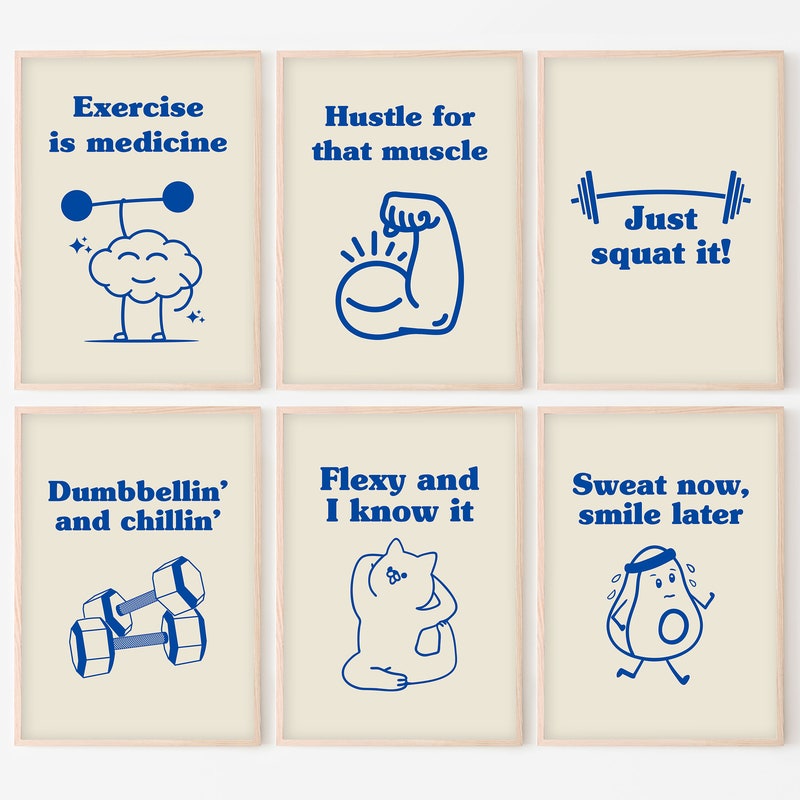 Gym Poster - Etsy