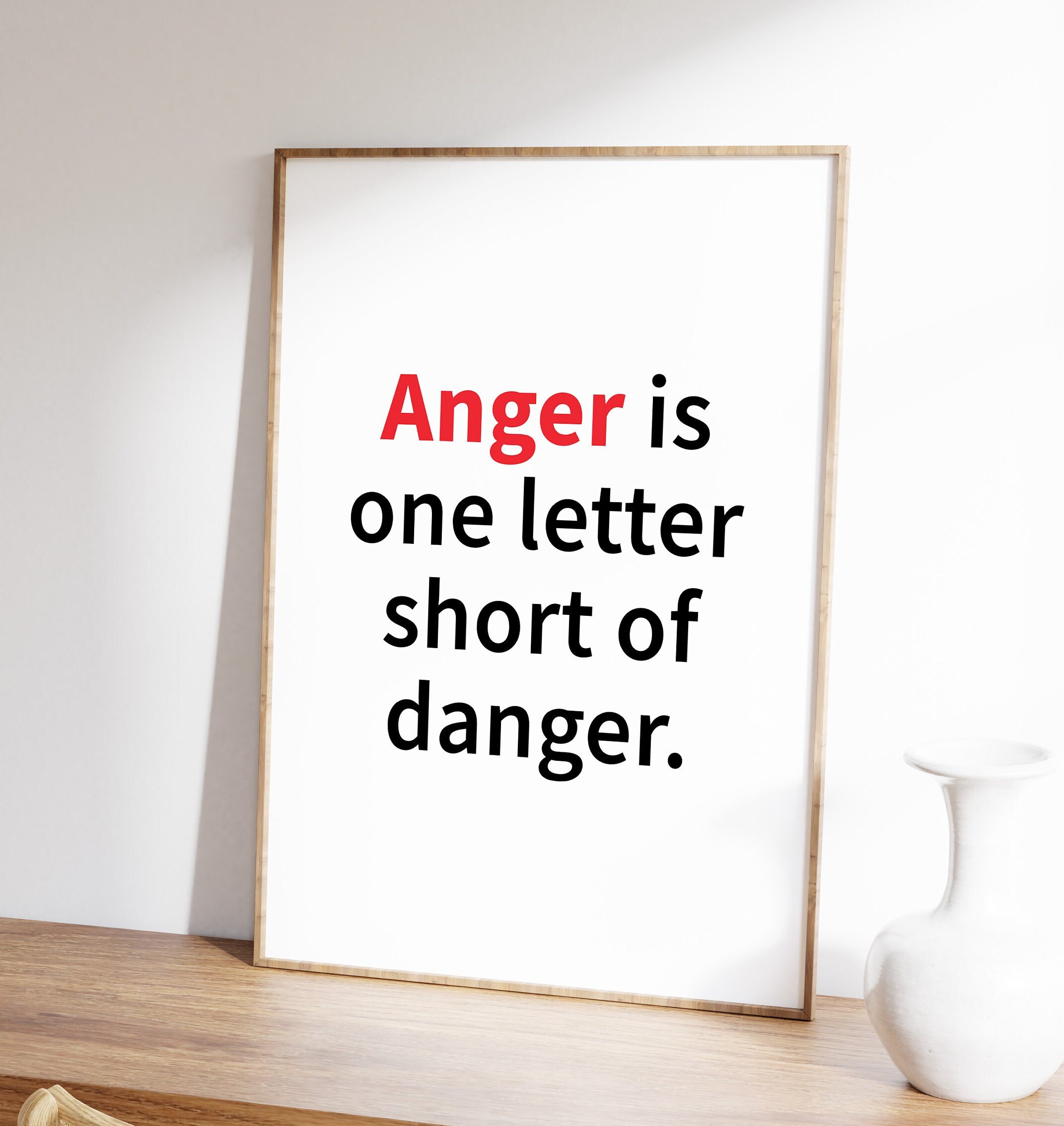 Anger Management Poster, Anger Awareness, Self Control Quotes, Mental ...