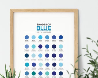 Shades Of Blue Chart