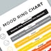 Mood Ring Chart, Printable Mood Ring Chart, Accurate Colors and Meanings, Basic Mood Jewelry ...