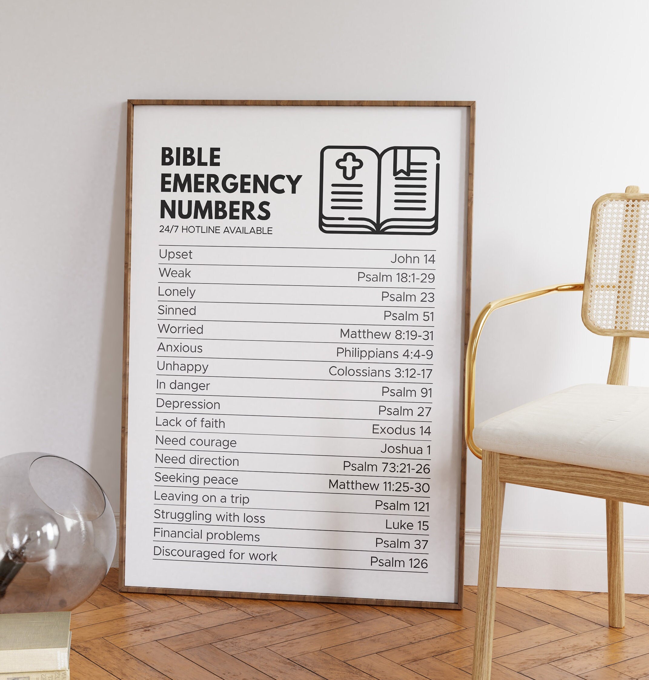 Bible Emergency Numbers Poster Bible Verse Hotlines - Etsy Australia