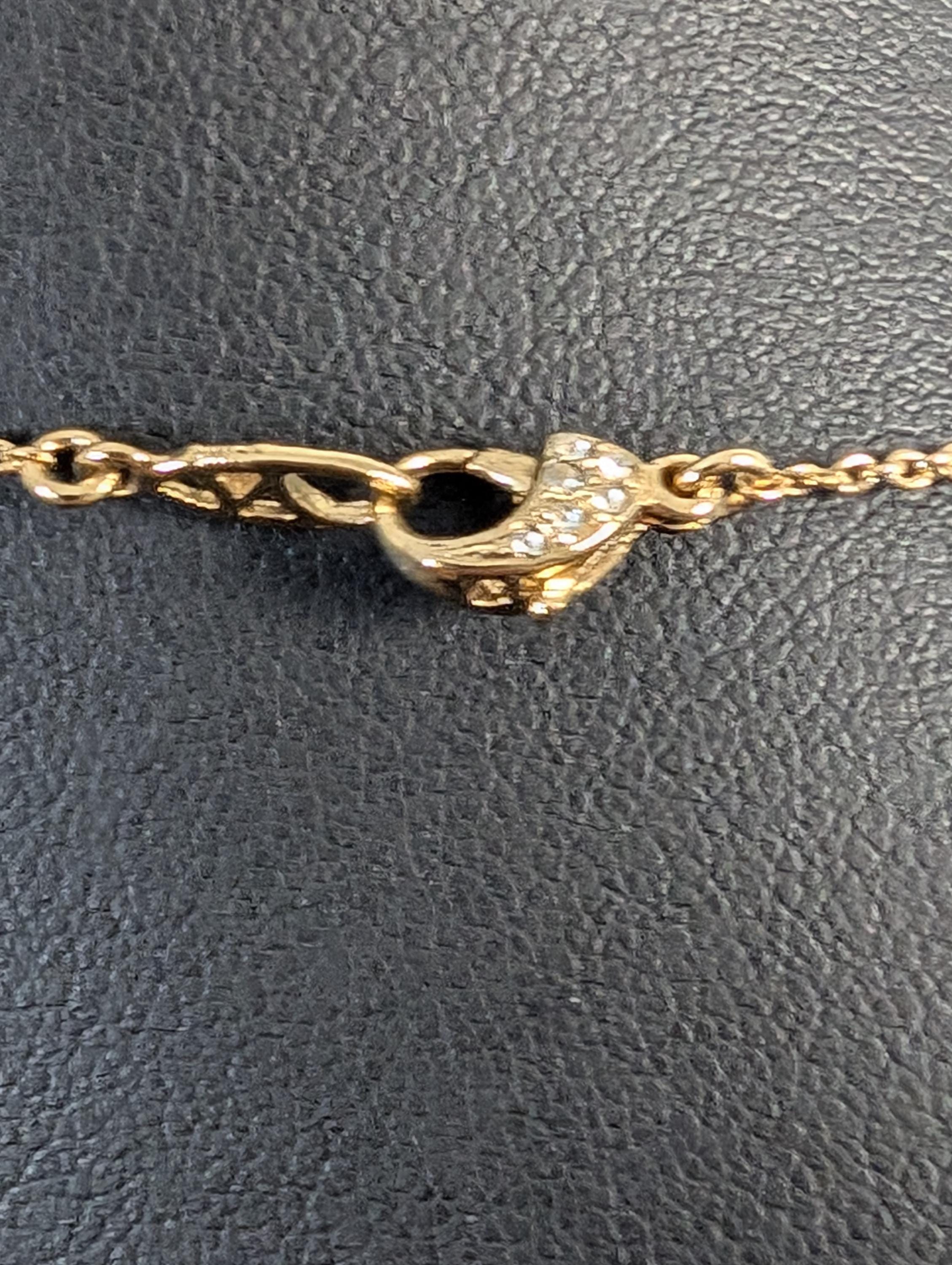 Nadri Prima CZ 18k Yellow GP Floral Necklace Bridal #45 - Etsy