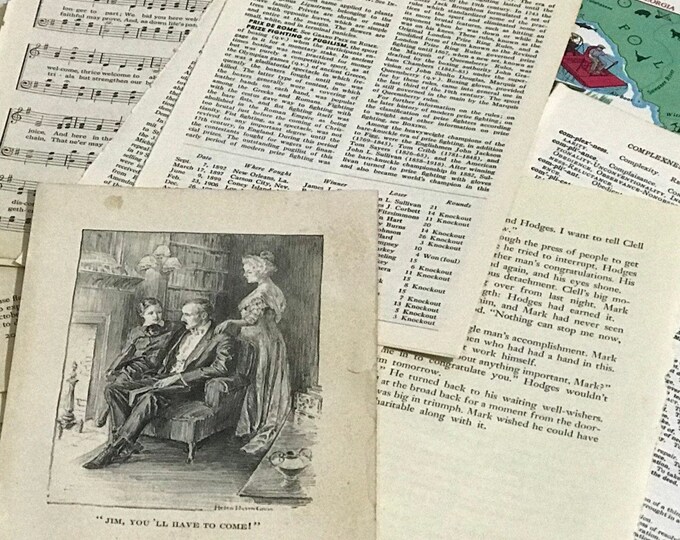 25 Destash Book Paper. Vintage Book Paper. Aged Paper. Old Book Pages ...