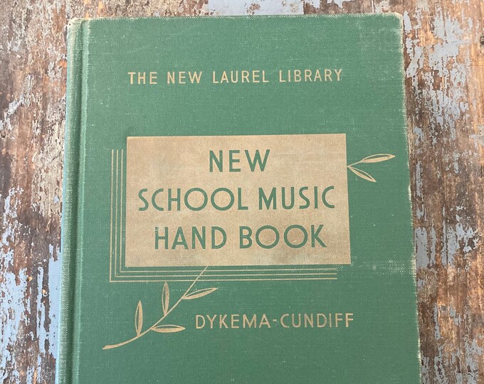 New School Music Hand Book. 1939. A Guide for Teaching School Music ...