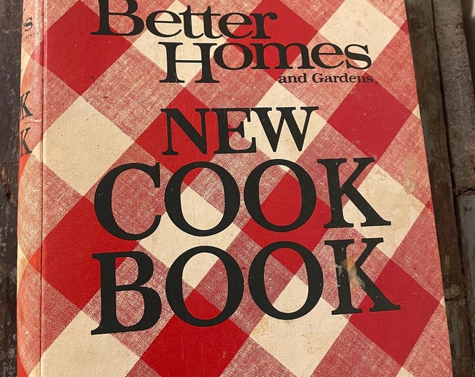 Better Homes and Gardens New Cook Book. 1968. Vintage Cookbooks. Old ...