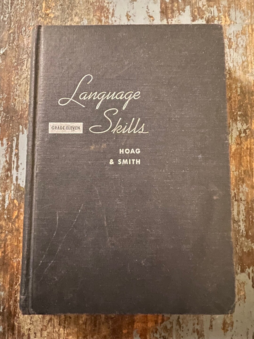 Language Skills. 1948. High School English Textbook. Grade Eleven ...