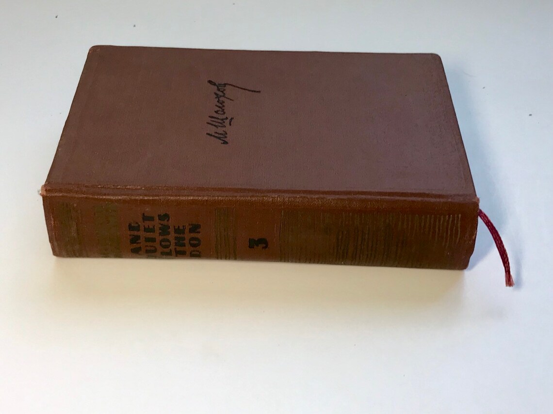 And Quiet Flows the Don. Book Three. Mikhail Sholokhov. A | Etsy
