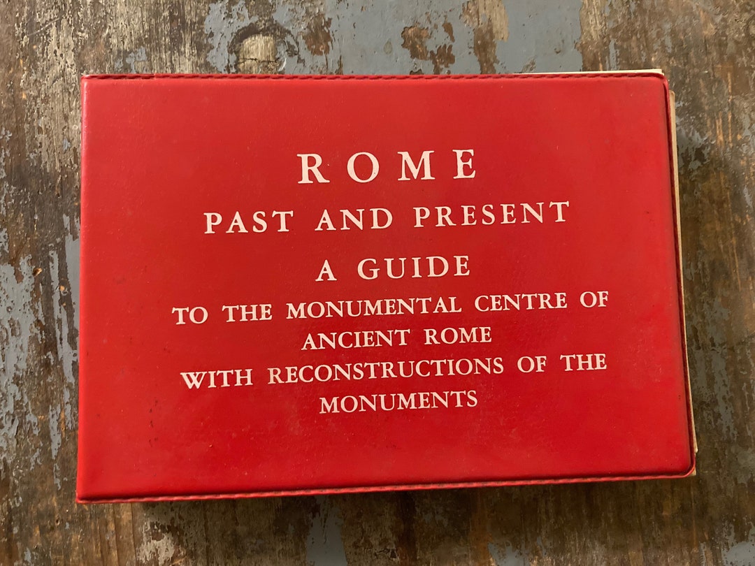 Rome Past and Present. Photo Guide to Ancient Rome. 1971. Vintage Photo ...