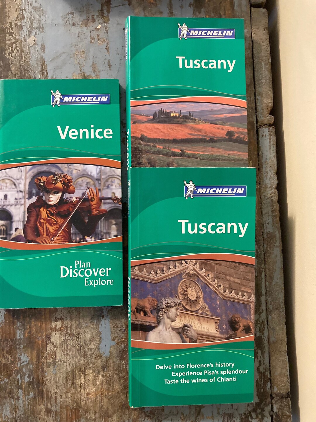 Michelin Tuscany. Michelin Venice. Italy Travel Guide. Vintage Travel ...