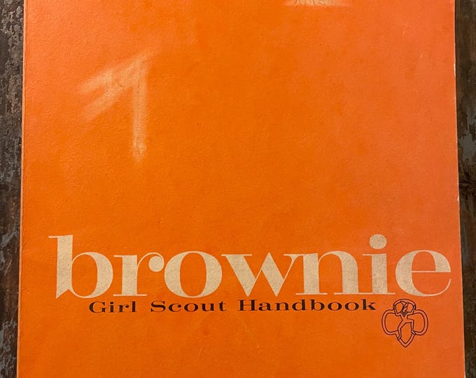 Brownie Girl Scout Handbook 1963. Vintage Girl Scouts Manual. Girl ...