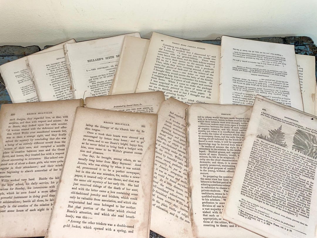 100+ Destash Book Paper. Antique Book Pages. Aged Paper. Old Book Pages ...