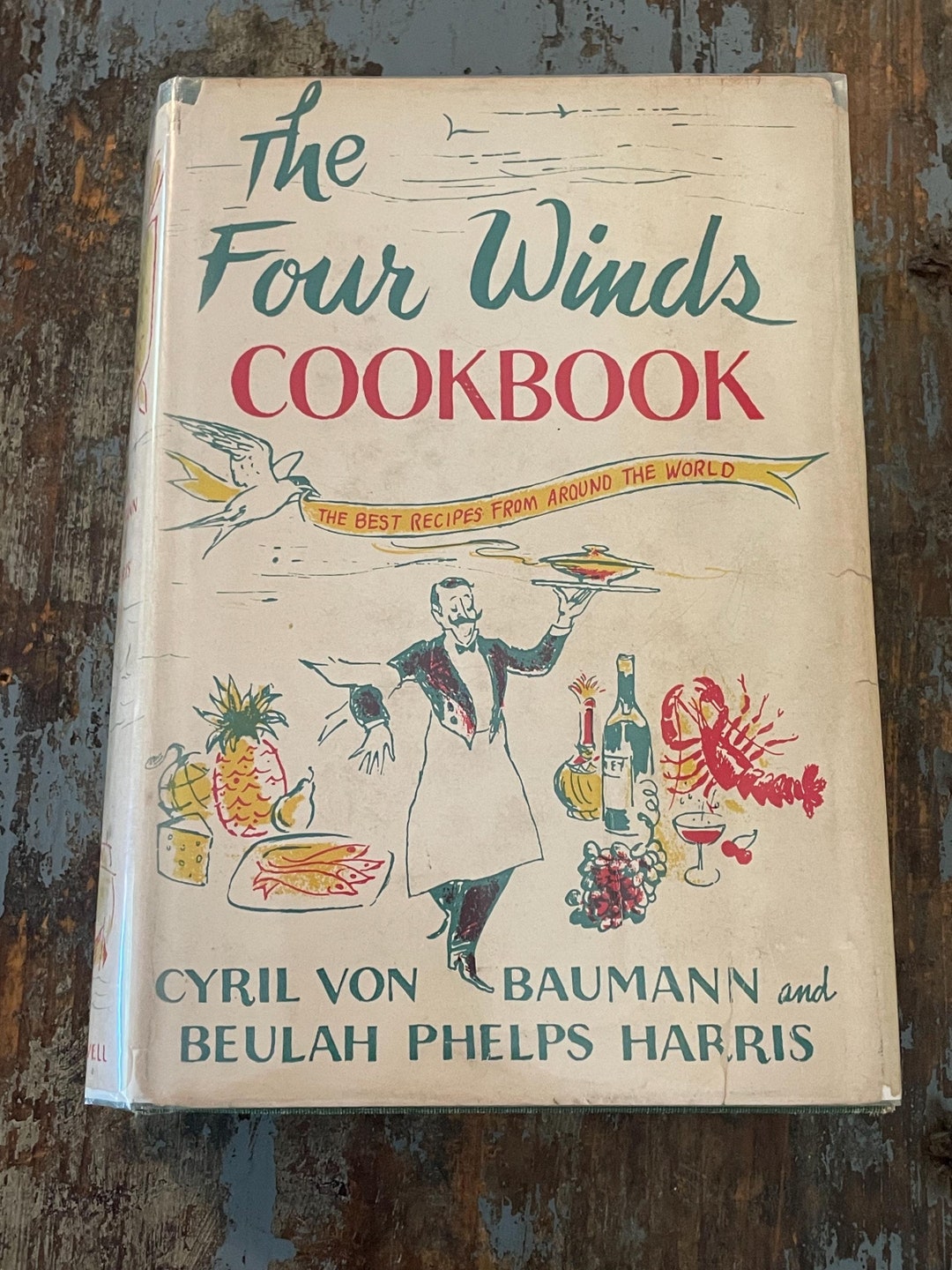 The Four Winds Cookbook. 1954. International Cookbook. Gift for Cook ...