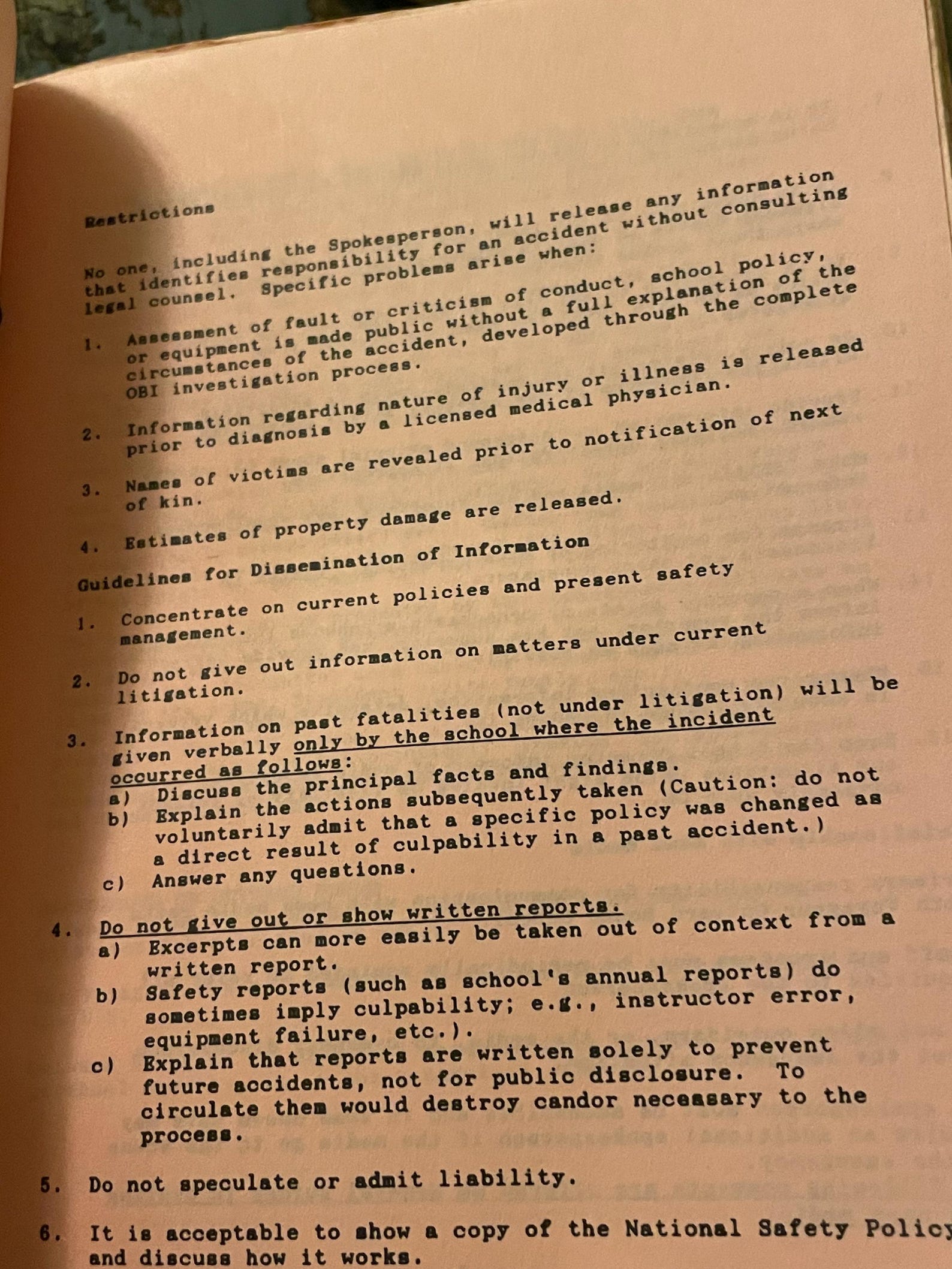 Vintage Outward Bound Instructor Handbooks. Gift for Outdoor Education ...