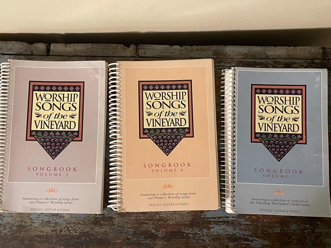 Church Songbook. Worship Songs of the Vineyard. Vocals-guitar-piano ...