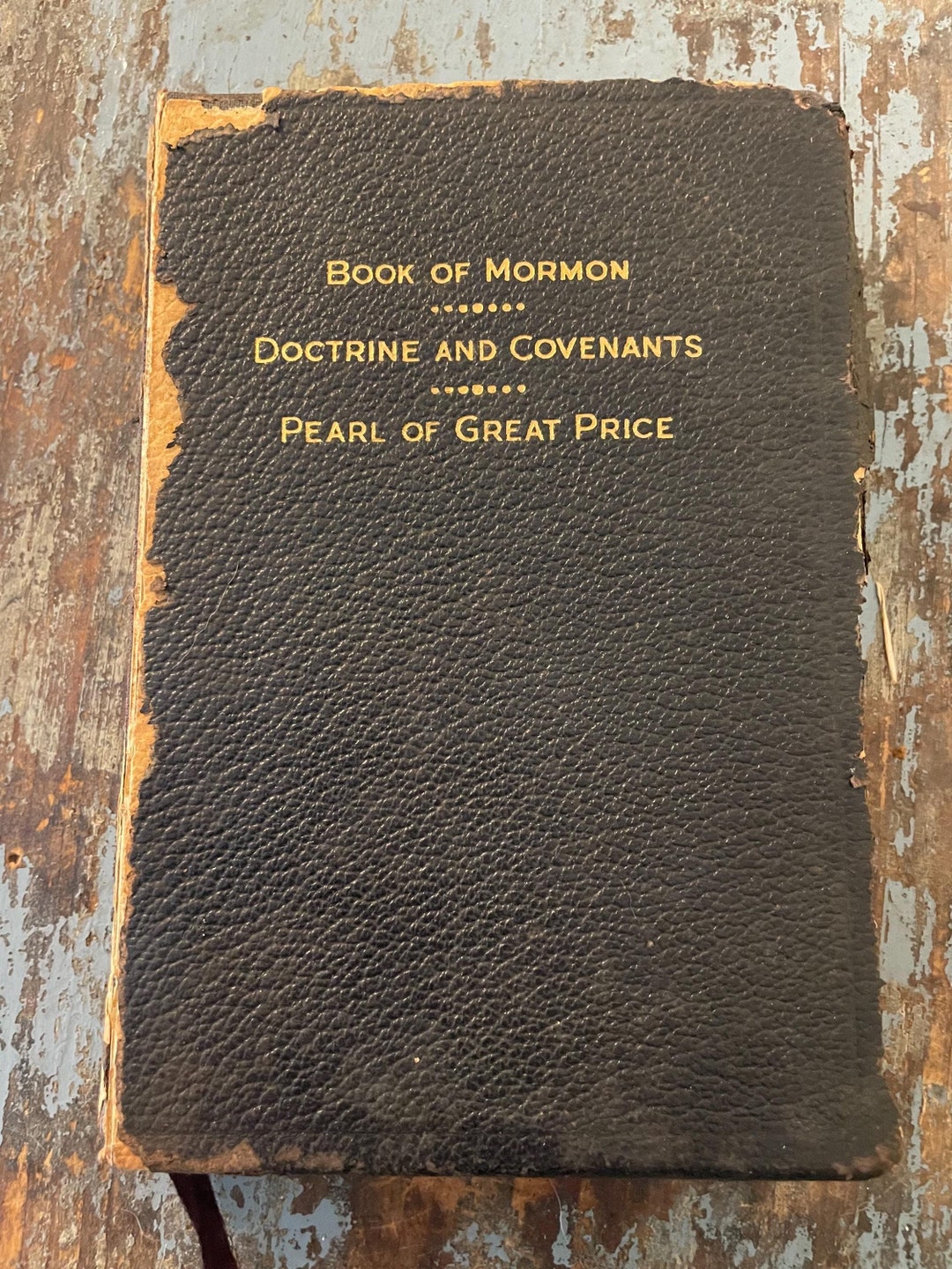 Book of Mormon Doctrine and Covenants. Pearl of Great Price. 1950. LDS ...