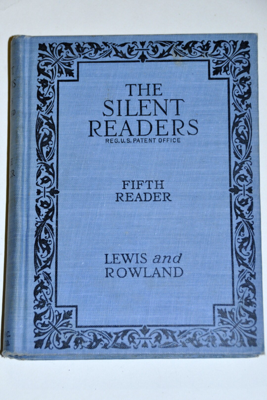 Antique Reading Book. Silent Readers, Fifth Reader. Vintage Reader ...