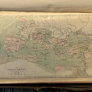 Antique Bible With Study Helps, Concordance, Maps. Religious Book. Old ...
