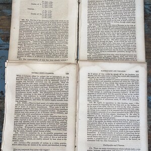 30 Science-themed Book Pages. Antique Science Pages. Vintage Book Paper ...