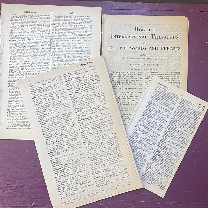 Antique Dictionary - Etsy