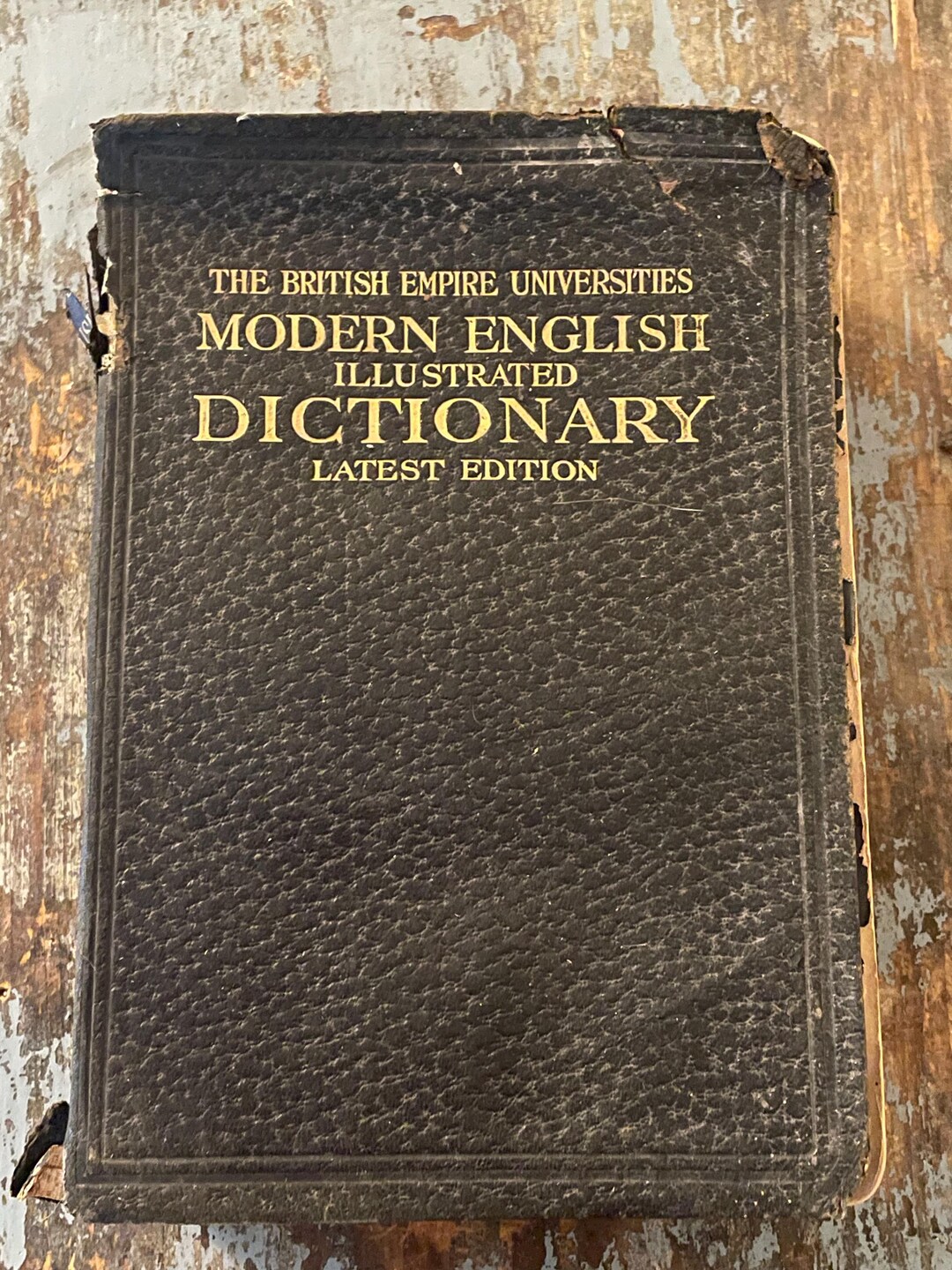 British Empire Universities Modern English Illustrated Dictionary. 1914 ...