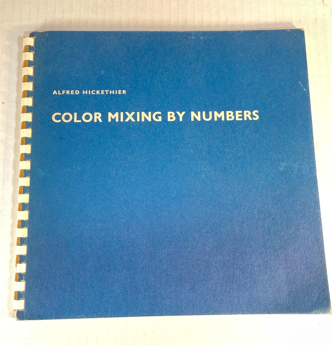 Color Mixing by Numbers. Alfred Hickethier. 1970. Art Book. Gift for ...