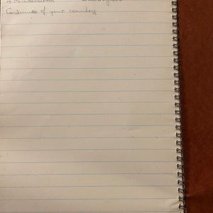 Vintage Notebook. Vintage Paper. Aged Notebook. Journal Paper. School ...