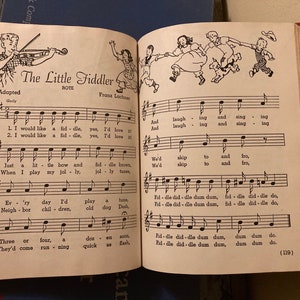 The American Singer. 1960. Children's Songbook. Vintage Children's ...