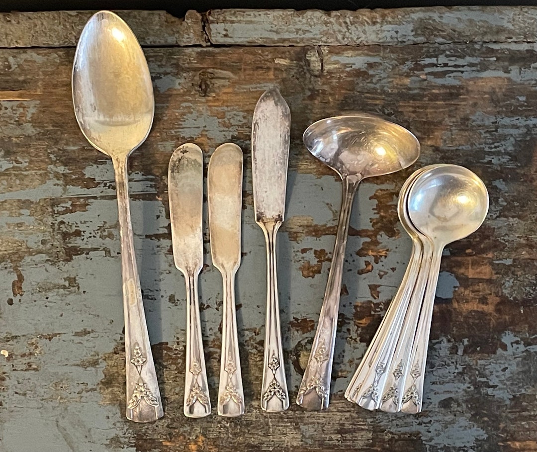 Rosebud Silverplate Replacement Silverware. Replacement Cutlery ...