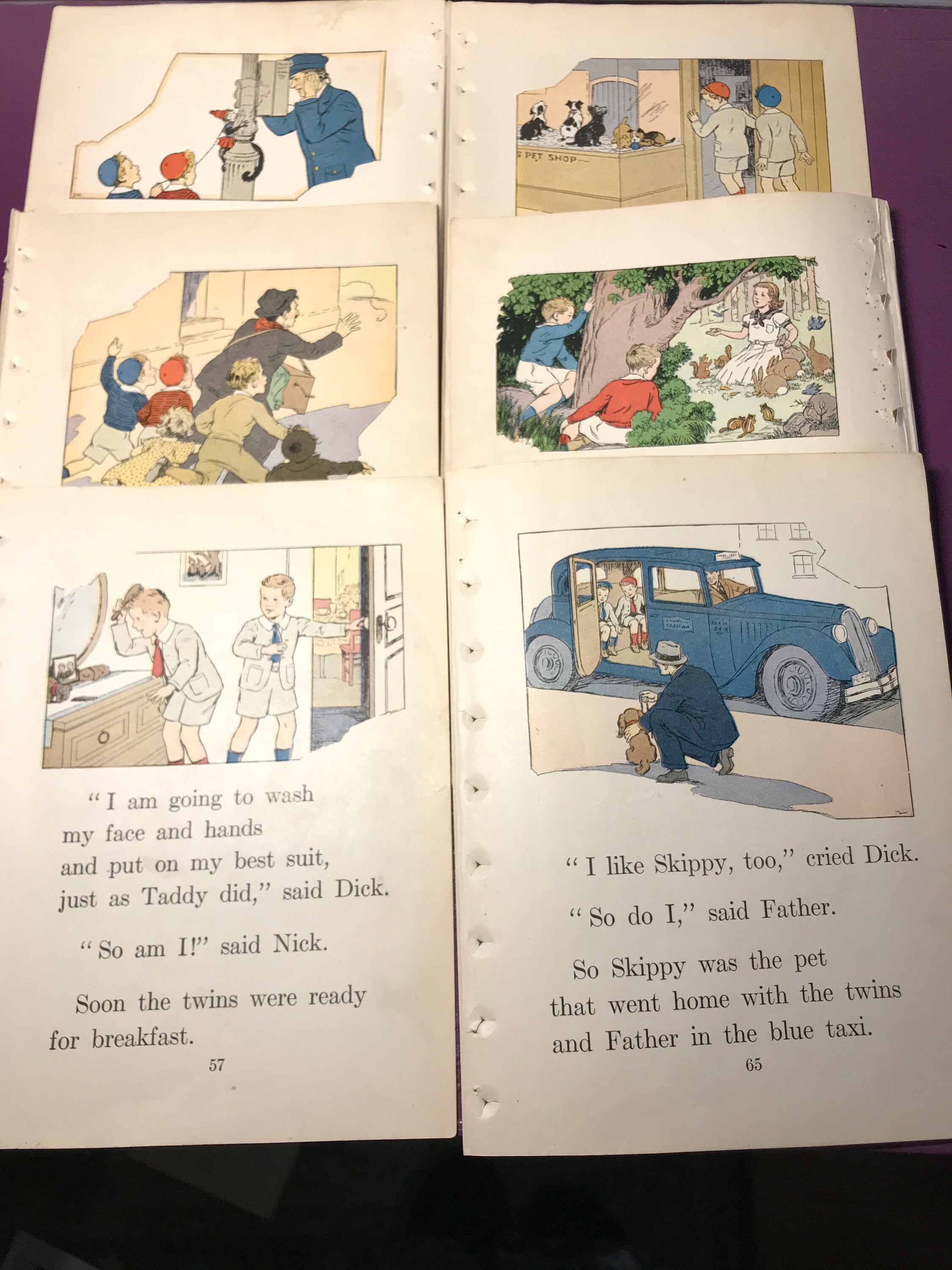 30 Old Children's Book Pages for Journaling Collage - Etsy