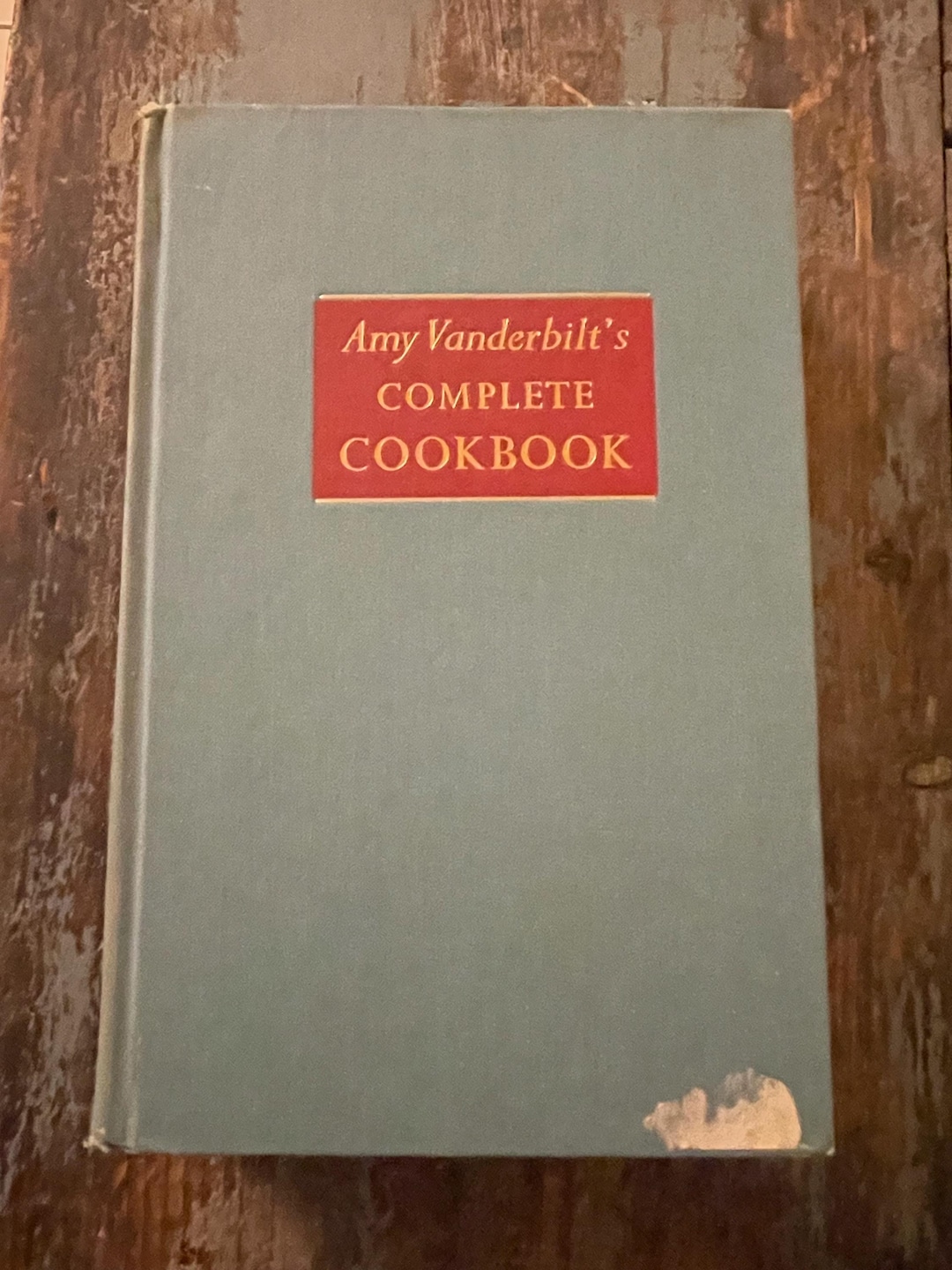 Amy Vanderbilt's Complete Cookbook. Autographed! Gift for Cook ...