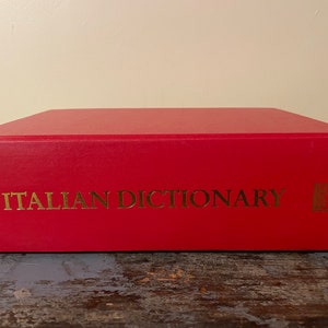 Harrap's Italian Dictionary. 1990. Italian-english. English-italian ...