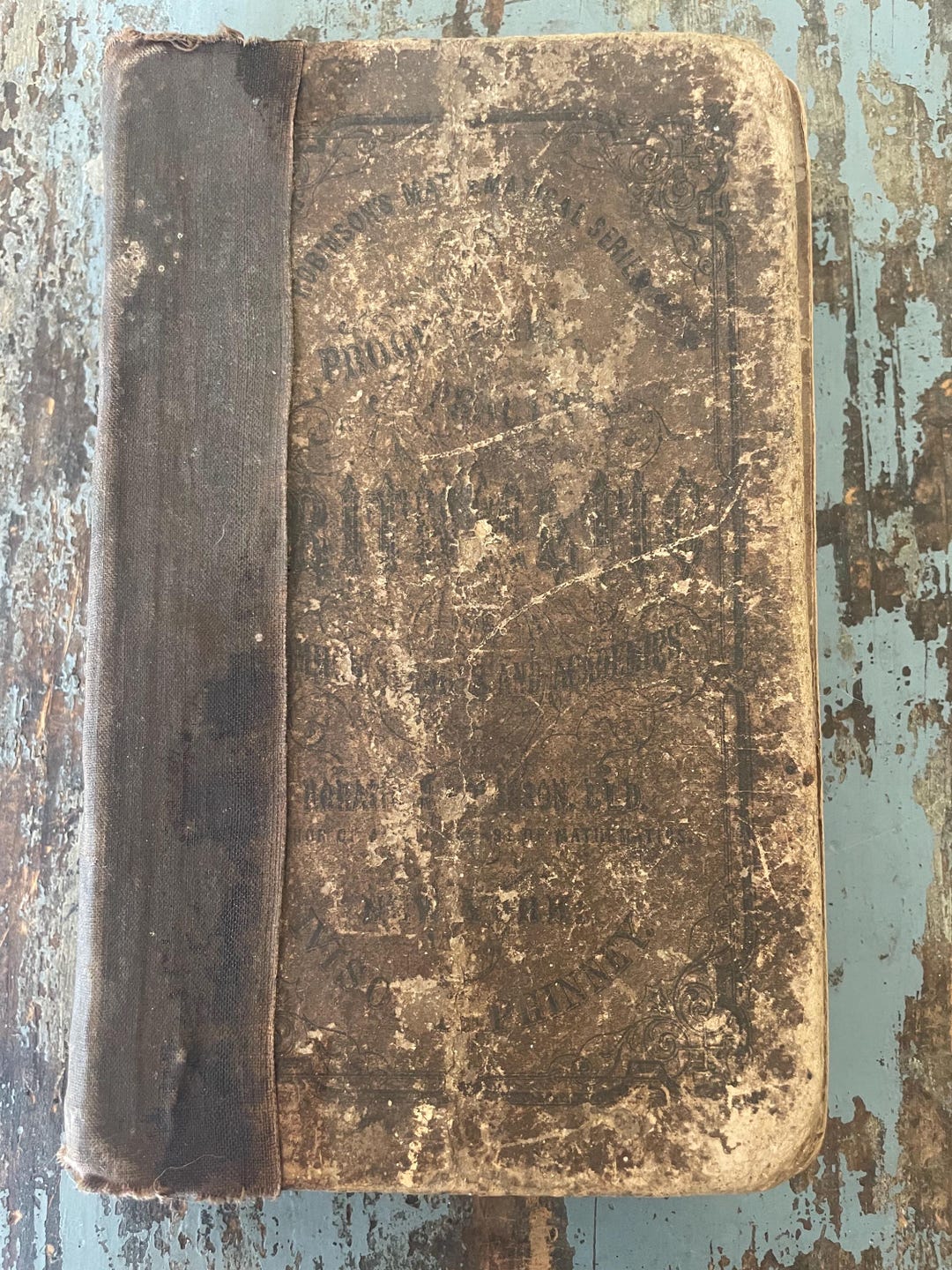 Antique Math Book. the Progressive Practical Arithmetic. 1861. Math ...