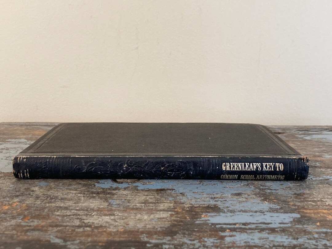 Key to Common School Arithmetic National Arithmetic. 1875. Benjamin ...