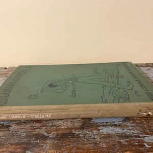 Abraham Lincoln. 1939. Parin D'aulaire. American History. Antique ...