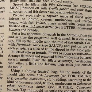 Larousse Gastronomique. the Encyclopedia of Food, Wine & Cookery. 1966 ...