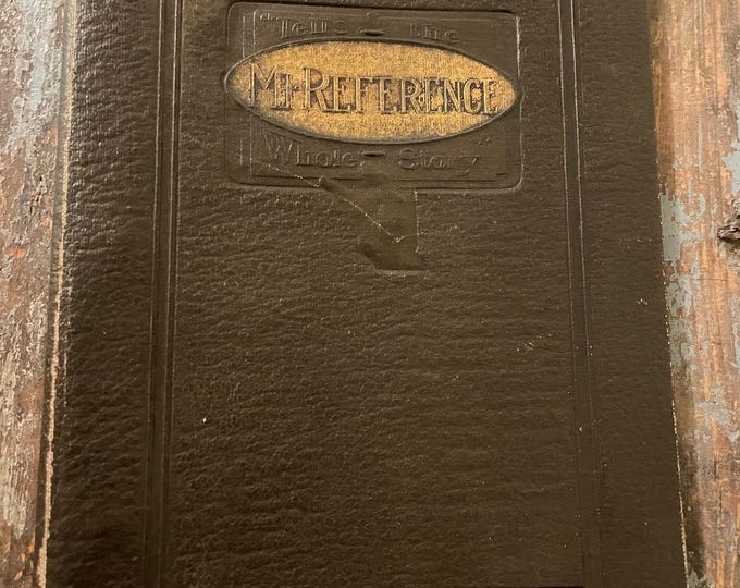 Vintage 3-ring Binder. Mr. Reference. Vintage Office Supplies. 3-ring ...