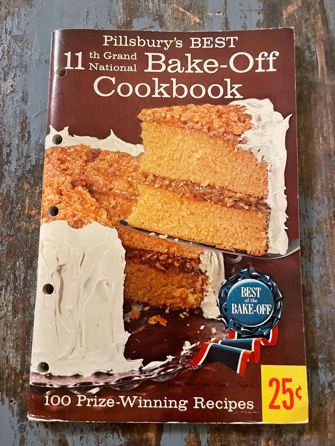 Pillsbury Cookbook. 1950s Cookbook. Pillsbury's 11th Grand National ...