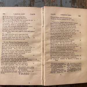 Paradise Lost. A Poem in Twelve Books. John Milton. 1869. Poetry Book ...