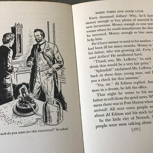 The Story of Thomas Alva Edison. Signature Books. 1952. Thomas Edison ...