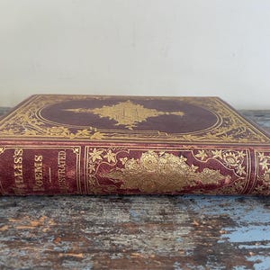 Antique Religious Poetry Book. Sacred Poems. N. Parker Willis. 1860 ...
