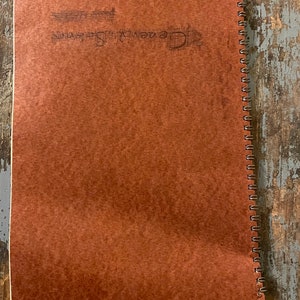 Vintage Notebook. Vintage Paper. Aged Notebook. Journal Paper. School ...