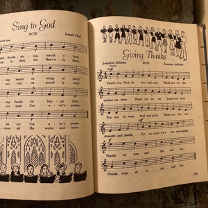 The American Singer. 1960. Children's Songbook. Vintage Children's ...