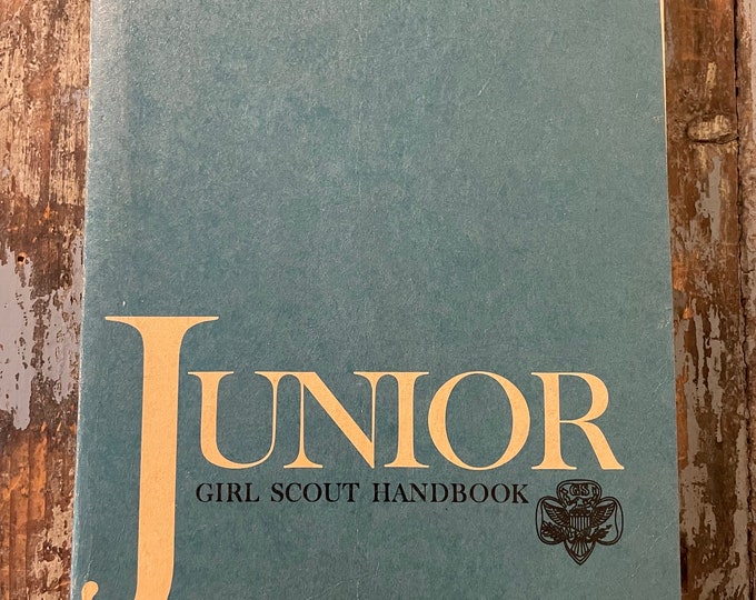 Junior Girl Scout Handbook 1964. Vintage Girl Scouts Manual. Girl ...