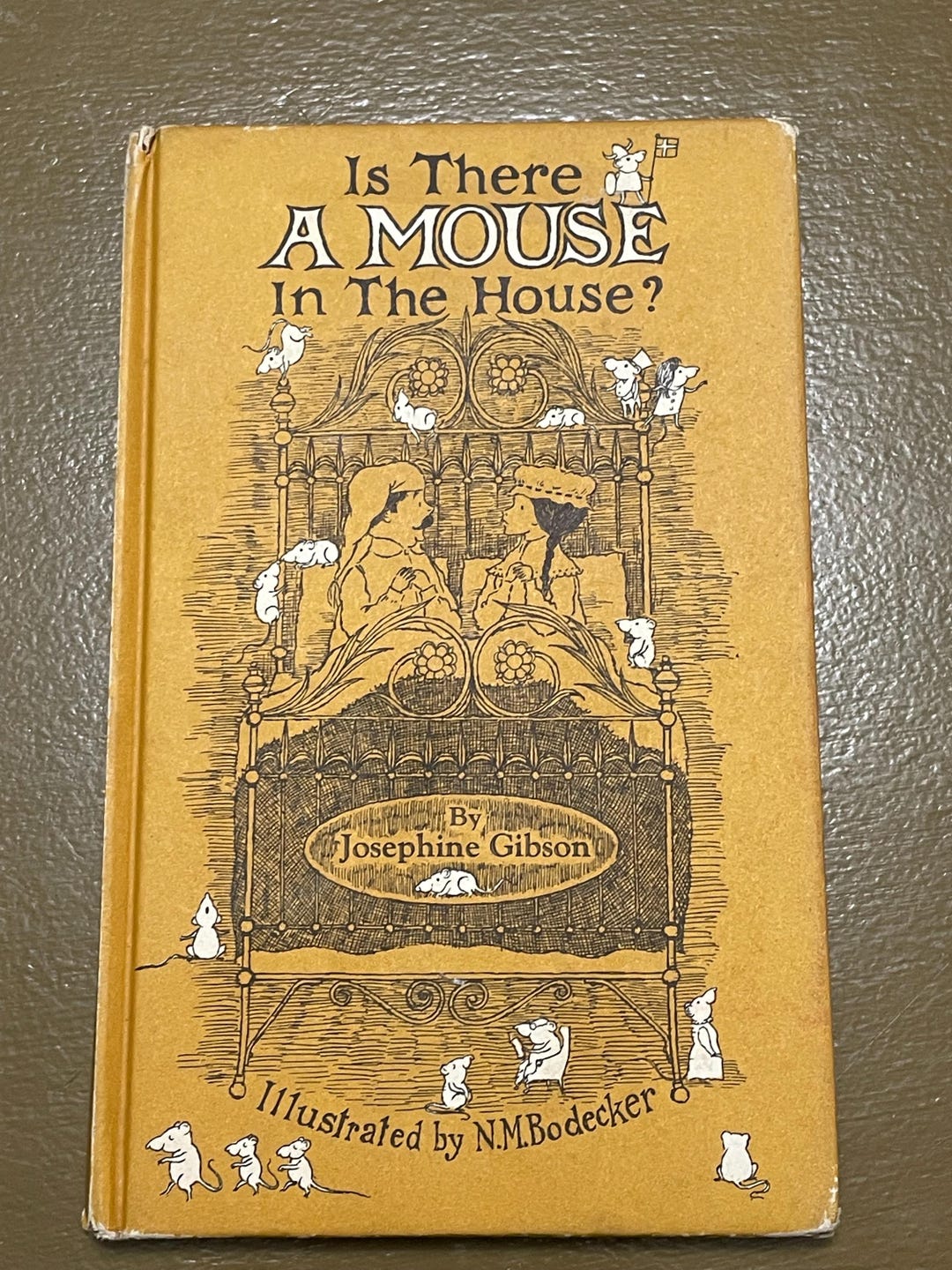 Vintage Children's Picture Book. is There a Mouse in the House ...