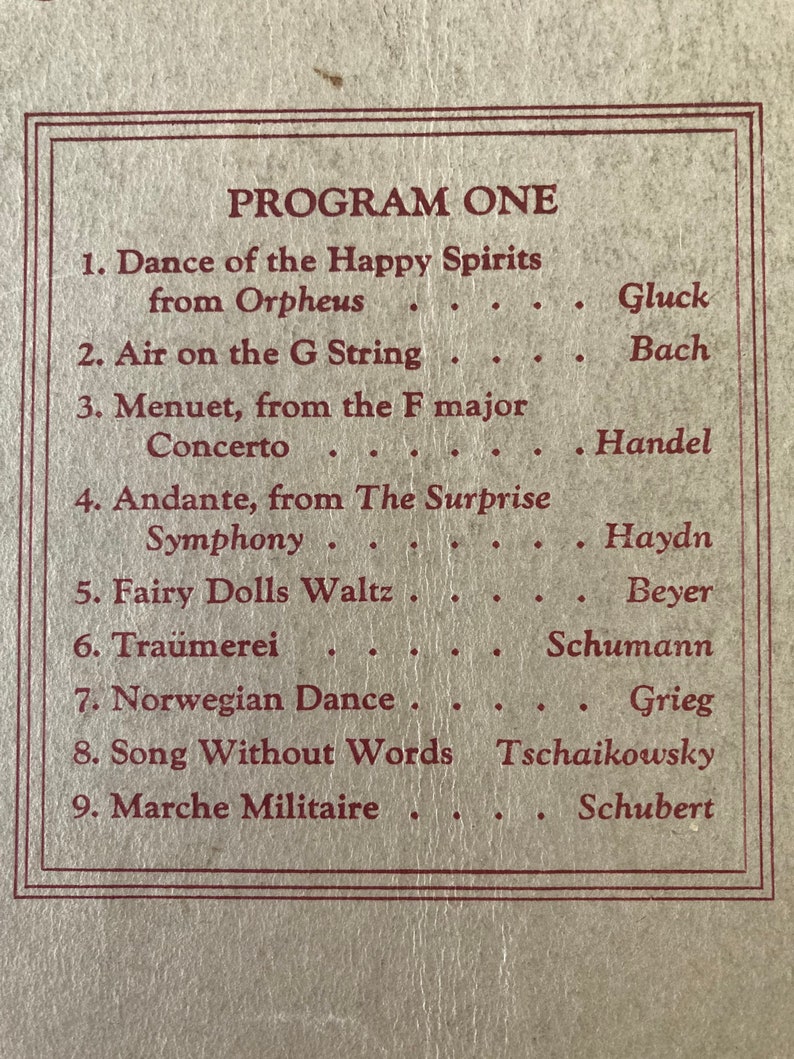 The Symphony Series of Programs for School & Community | Etsy