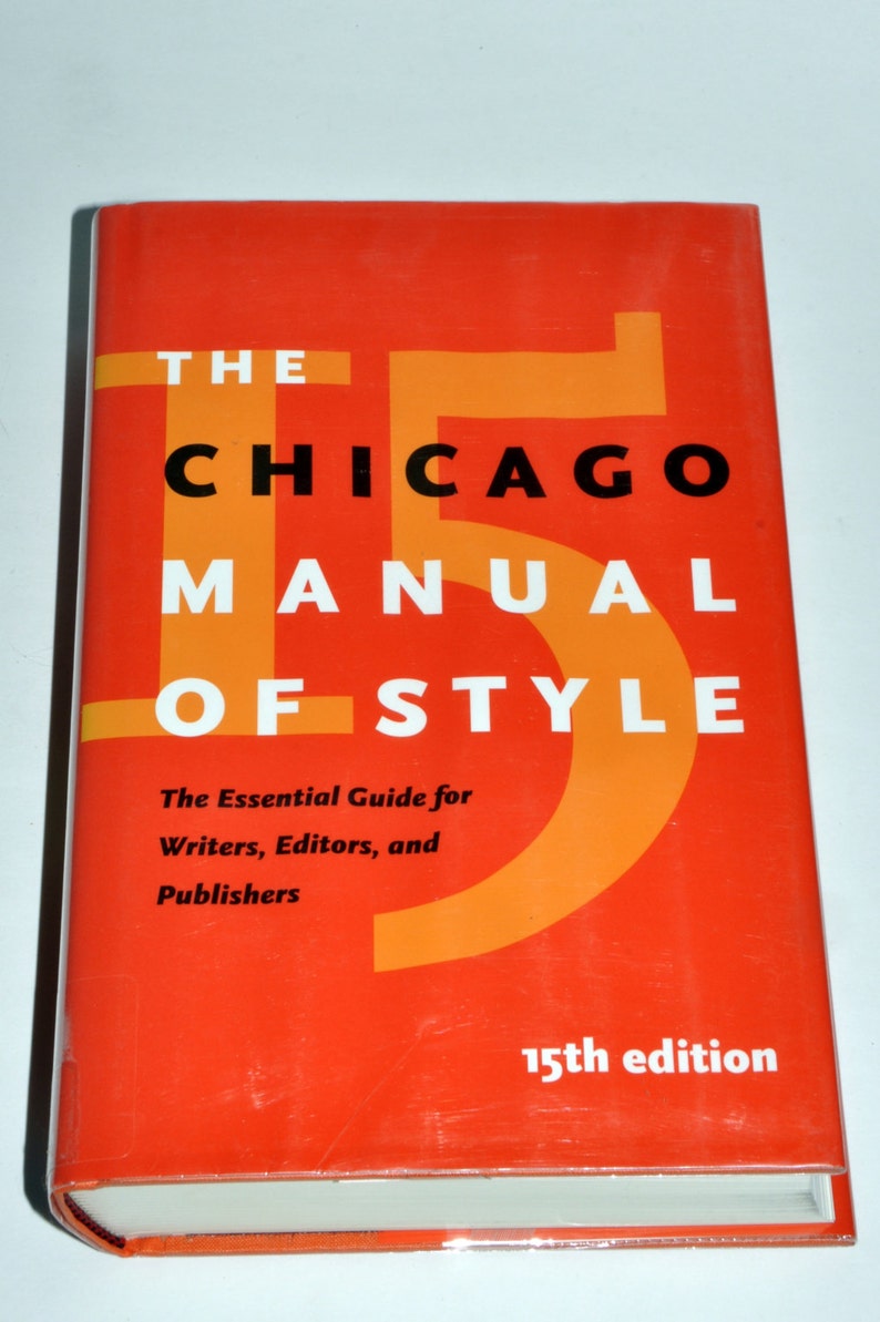 The Chicago Manual Of Style 15th Edition English Teacher Etsy the-chicago-manual-of-style-15th-edition-english-teacher-etsy