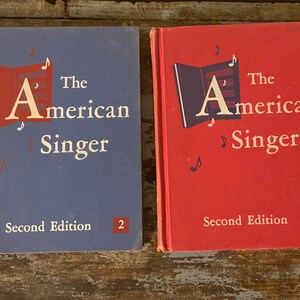 The American Singer. 1960. Children's Songbook. Vintage Children's ...