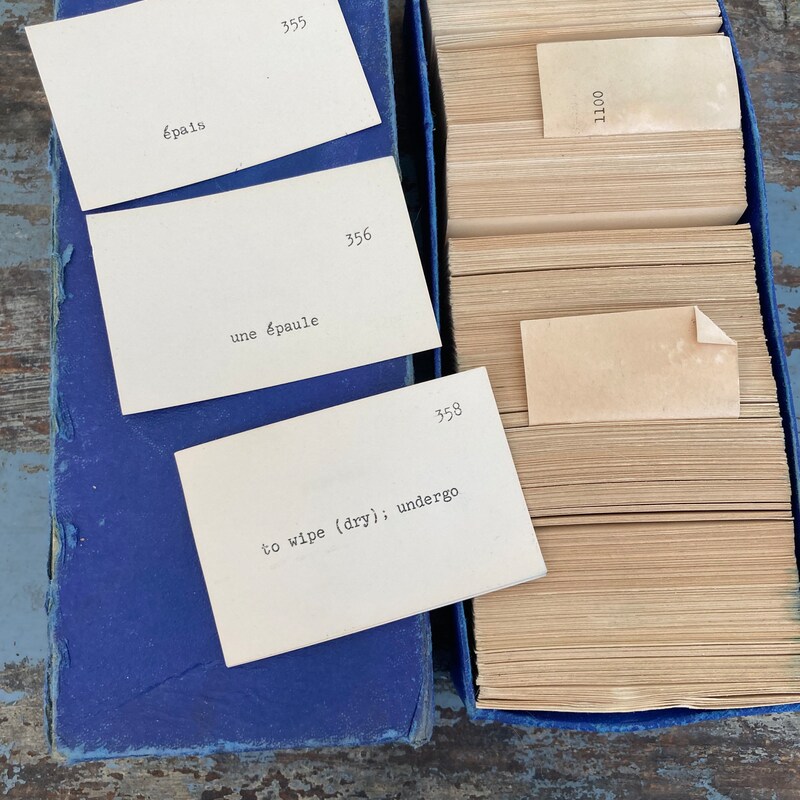 Vocabulary Cards - Etsy